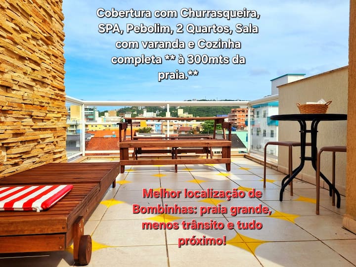 Duplex Penthouse 250 Meters From The Beach  Perfect Vacation! - Bombinhas