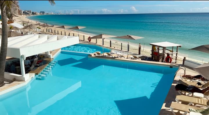 * Luxury 1 Bdr Condo Private Beach By Casa Chiich* - Cancún