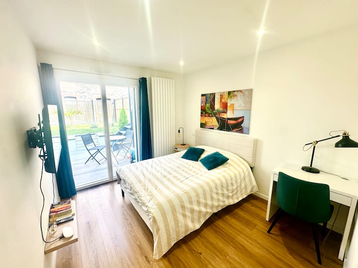 Studio Neuf Proche Gare Et Centre Ville - Chantepie