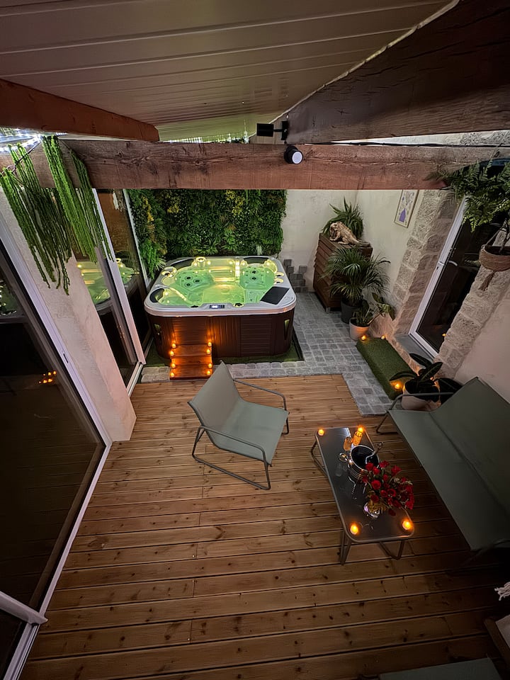 Jacuzzi & Maison Cosy à 15 Min De La Mer - Carry-le-Rouet