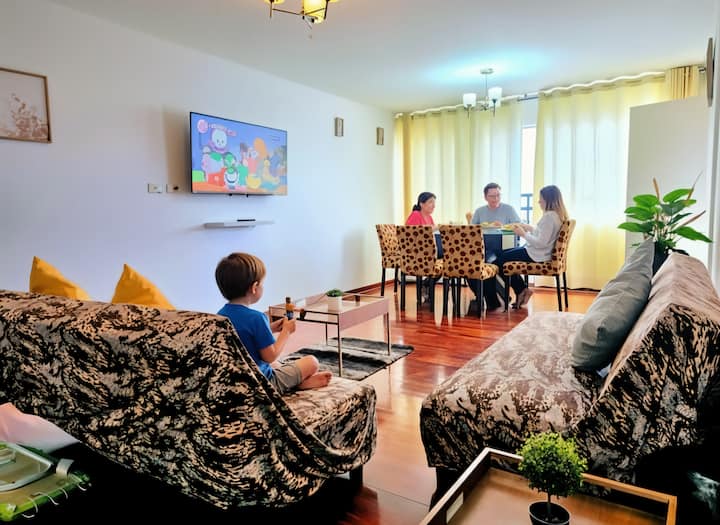 E°| Tourist Zone | Wifi Pro | 2 Smart Tv 3b 1206 - Lima