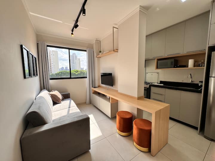 Apartamento Aconchegante Em Maringá Por @Arq.maira - Maringá