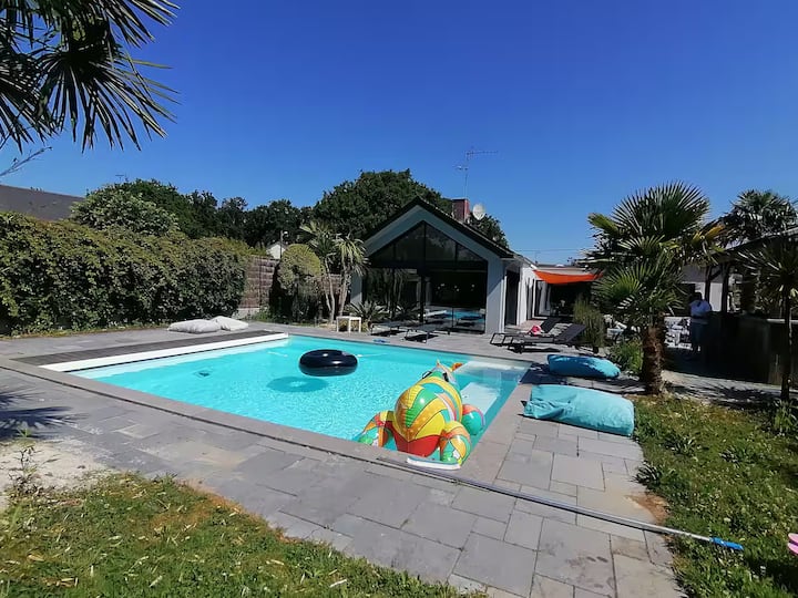 Magnifique Villa Avec Piscine - Saint-Nazaire