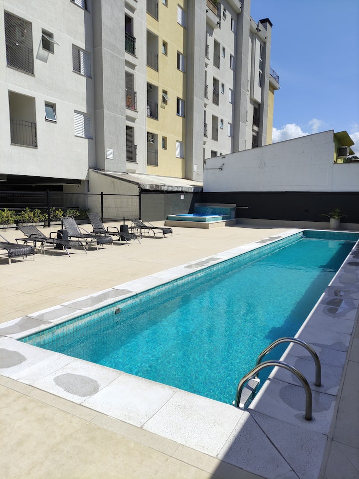 Apartamento Novo No Centro Com Piscina - Ubatuba