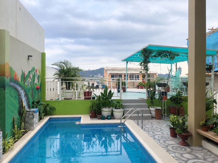 Apartment With Private Pool In Ceibos - Ecuador