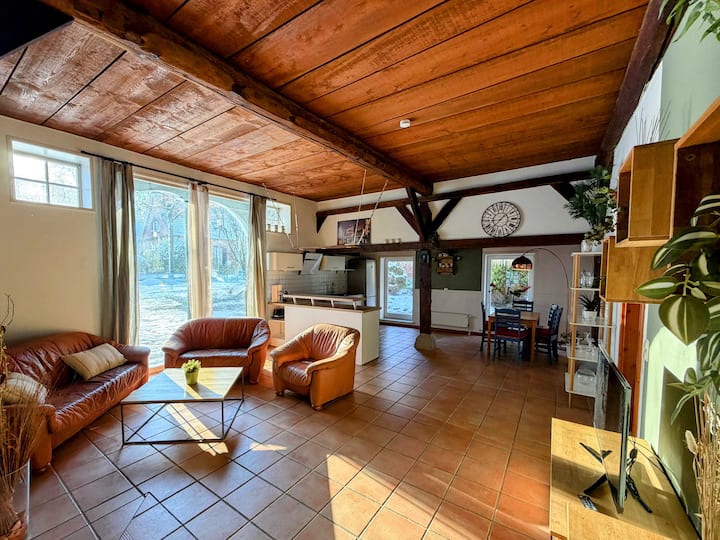 Vacation In A Listed Thatched Cottage - Jork