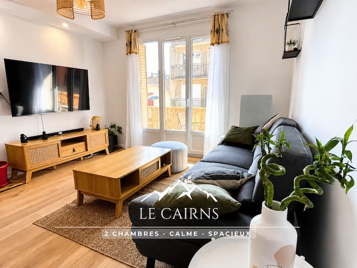 Le Cairns - Vue Bastille - 2 Belles Chambres - Saint-Martin-d'Hères