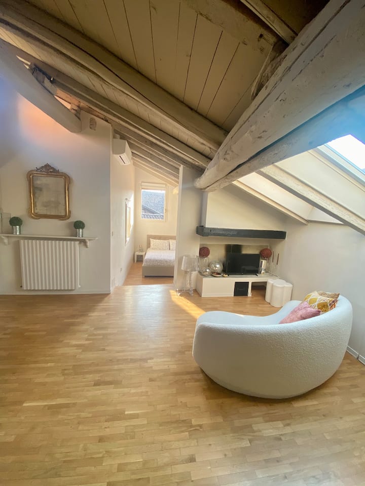 The Attic With A View [D'azeglio] Terrace+wifi+ac - Bolonia