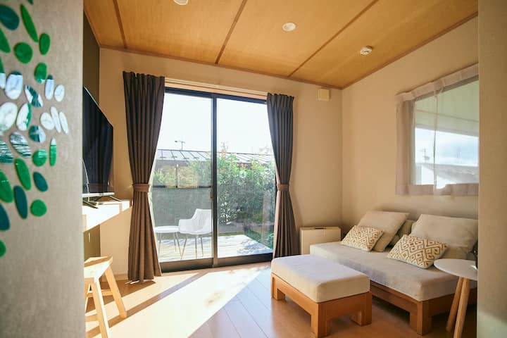 コートハウス950【d棟】西軽井沢エリア【小型犬のみ可・屋根付きガレージ・ウッドデッキ・bbq小屋】 - Karuizawa