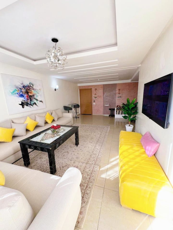 Appartement Avec Piscine Et Vue Mer Panoramique - Agadir