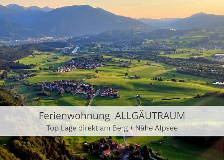 Allgäutraum! Dein Berg-& Alpsee Urlaub •70qm •3-zi - Ofterschwang