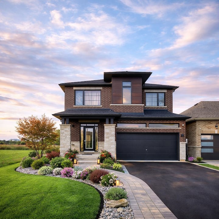 Skynest Retreat: Stunning Views, Comfy Amenities - Welland