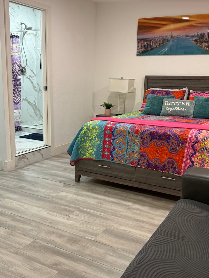 Grand Studio Avec Patio ; à 7 Minutes De L'aéroport De Miami. - Miami