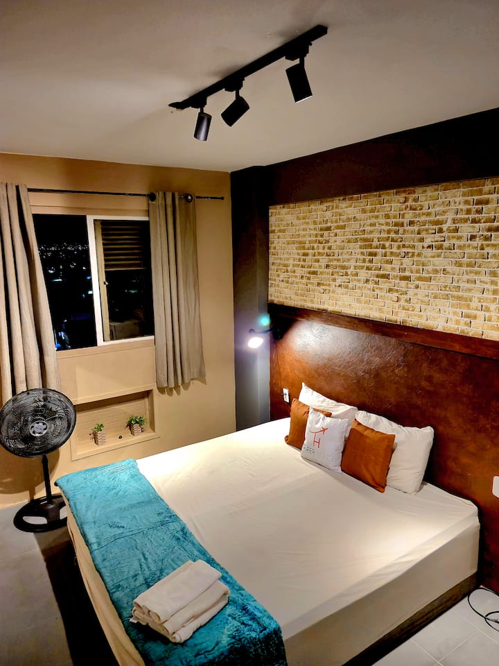 Studio Estilo Rústico Moderno, Centro. - Campos dos Goytacazes