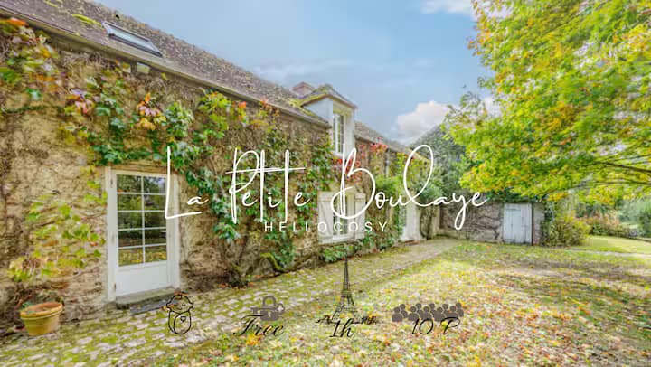 La Petite Boulaye Maison Authentique 1h Paris - Seine-et-Marne