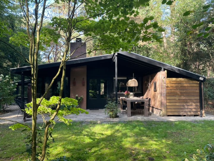 Sfeervolle Bungalow Midden In Het Bos. - Ommen