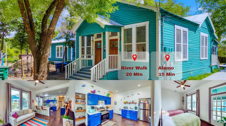 Pet-friendly 2br | Fenced Yard + Gated Drive - Hemisfair, San Antonio