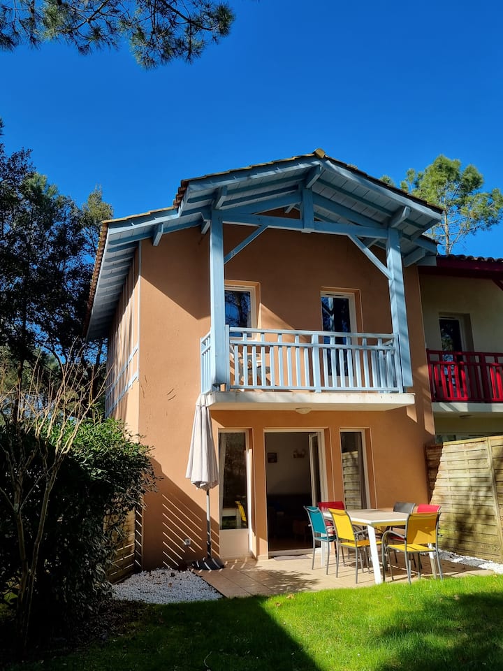 Maison Familiale 6 Personnes, 3 Chambres, Piscine - Soustons