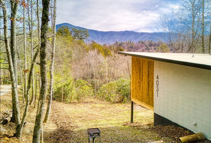 Honeymoon Hideout /Views/hot Tub/firepit/projector - Wears Valley, TN
