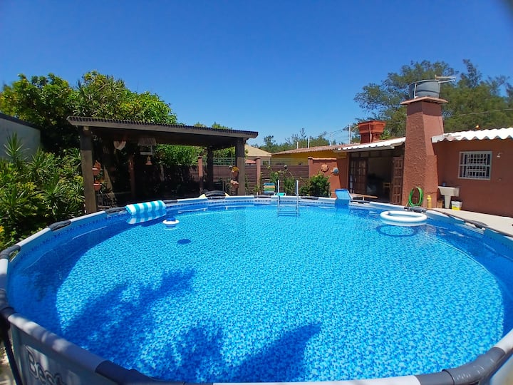 Casa Aconchegante, Com Piscina/lareira 400m Do Mar - Tramandaí