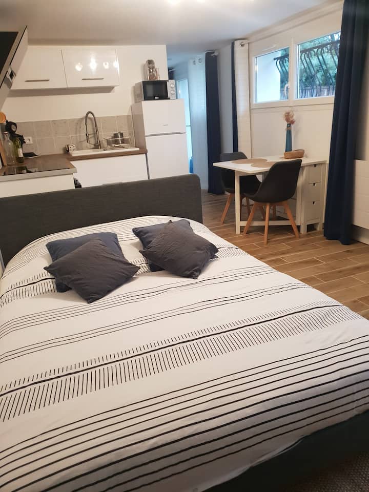 Studio Avec Jardin Proche Centre-ville Et Dordogne - Bergerac