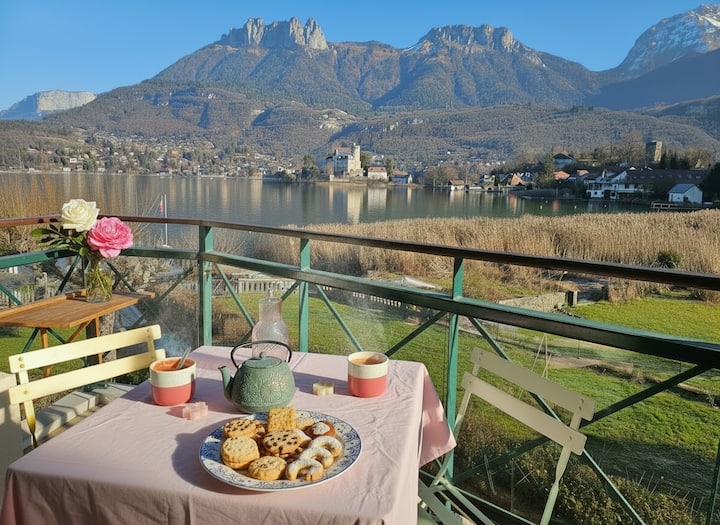 L’ecrin De La Baie, Duplex Plage & Parking Privés - Duingt