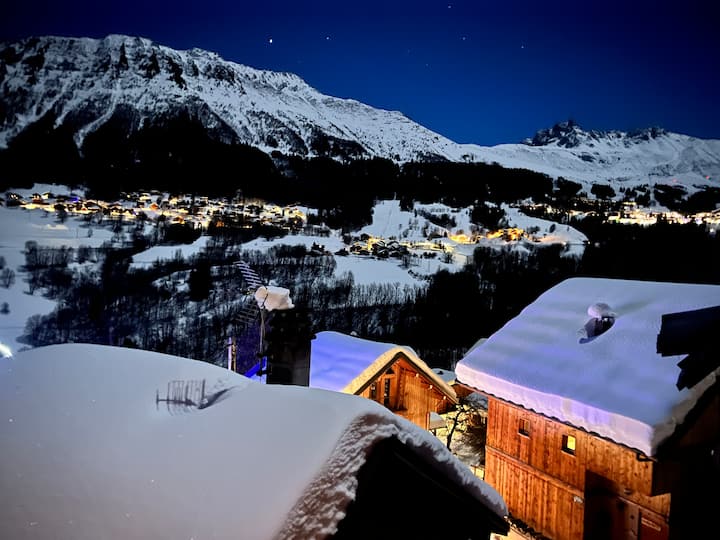 Chalet Familial Chaleureux - Saint-François-Longchamp