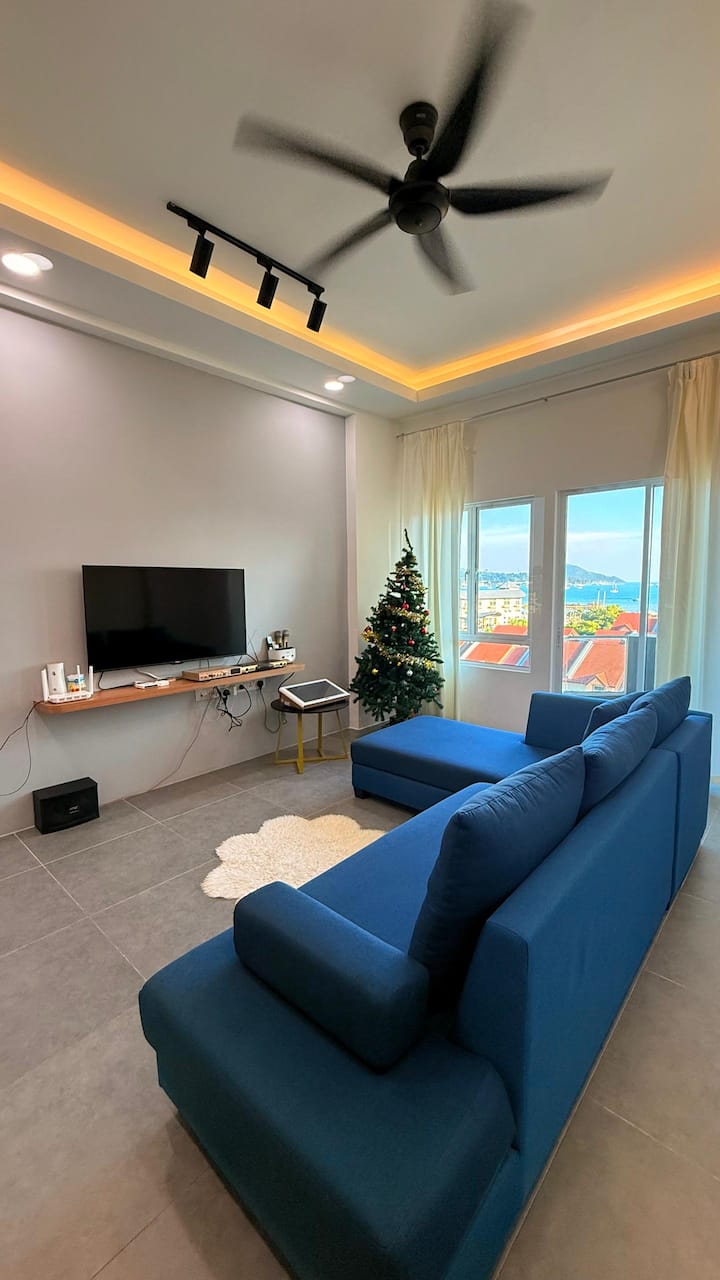 Bluesky Seaview Homestay 3br - ランカウイ島