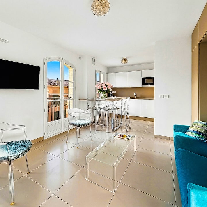 Lumineux & Design Avec Parking, Hypercentre - Saint-Tropez