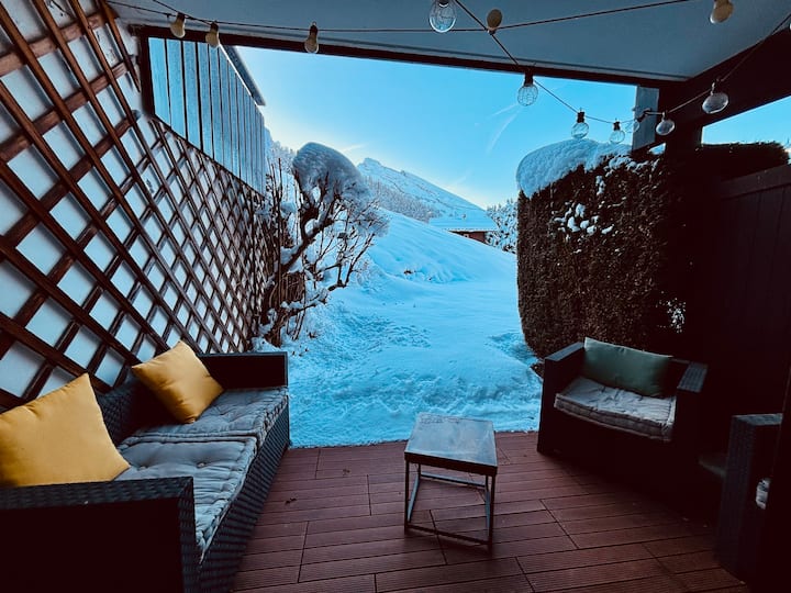 Pré Vincent - Appartement 3* - 1 Chambre+terrasse - Lac des Confins