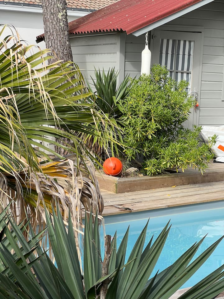 Villa ´Le Refuge ´ Piscine & 300m Plage - La Faute-sur-Mer