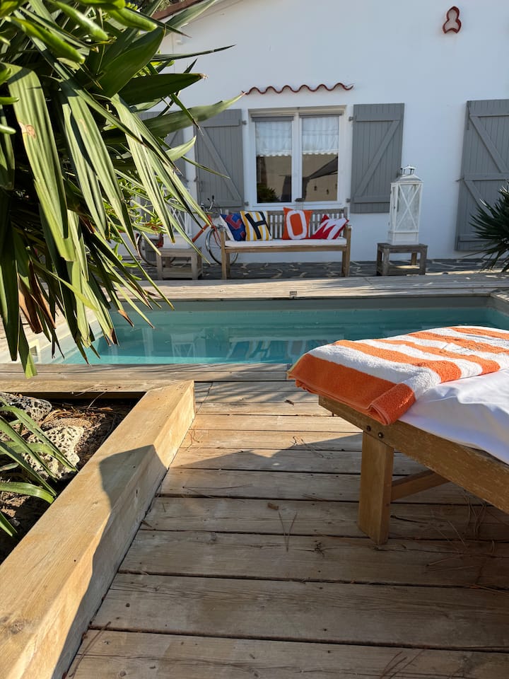 Villa ´Le Refuge ´ Piscine & 300m Plage - Île de Ré