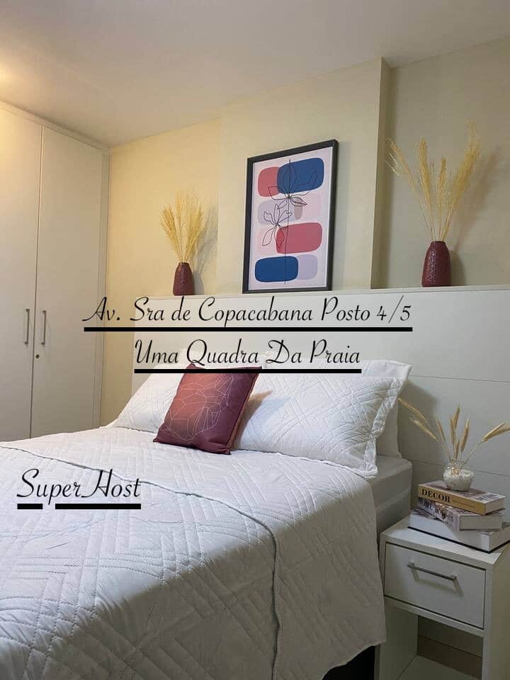 Apartamento Em Copacabana Uma Q Da Praia P 4 E 5 - Rio de Janeiro