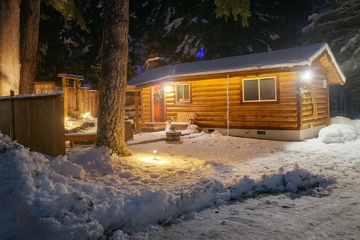 Knotty Shack Cabin-unique Log Cabin With Hot Tub - Ashford, WA
