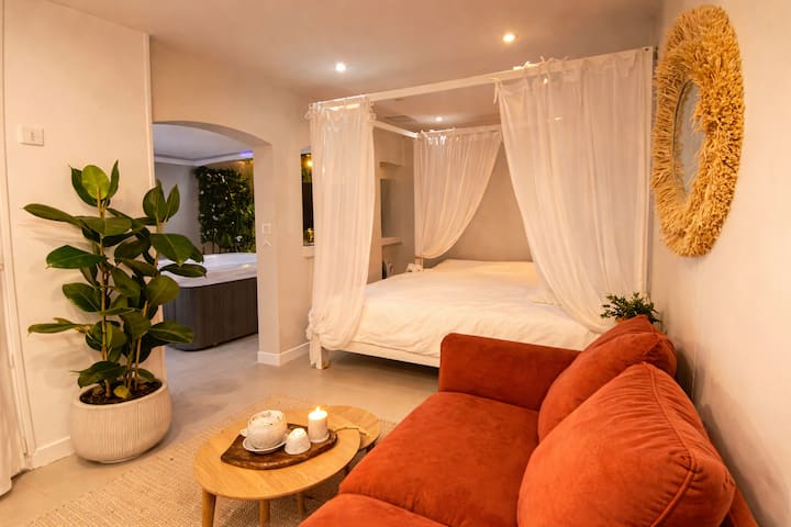 Suite Romantique, Spa Privatif «&nbsp;L’instant Bornéo» - Creil