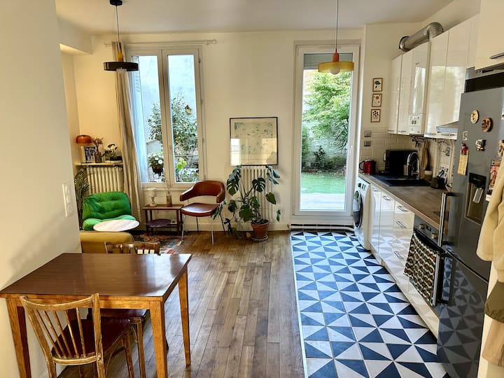 Appartement Charme Avec Jardin - Porte de Paris, Saint-Denis