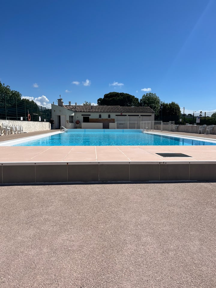 Superbe Studio Dans Résidence Avec Piscine - Villeneuve-Loubet