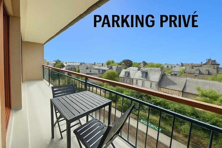 Appart’, Fraîchement Rénové Avec Parking Privé - Saint-Lunaire