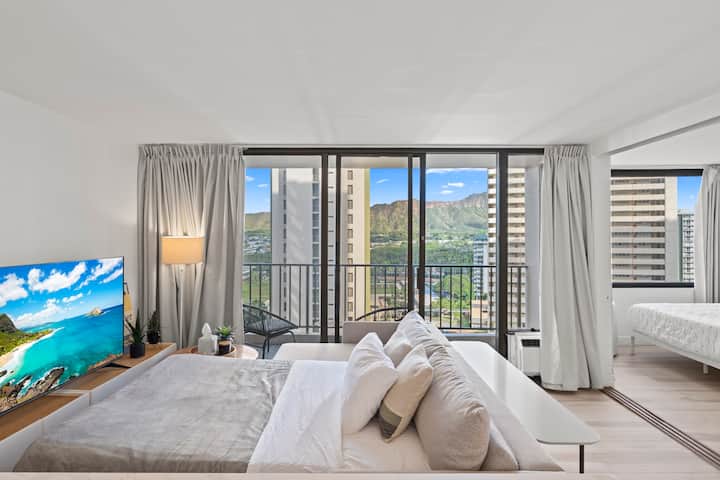 16f-stunning Banyan Diamondhead View-1br W/parking - Mākālei Beach Park