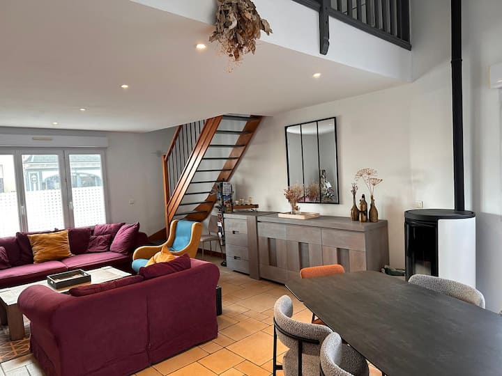 Grande Maison Familiale à 300 M De La Plage - Sangatte