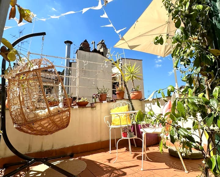 Sun & Jasmine Oltrarno Terrace – Historic Centre - Florence