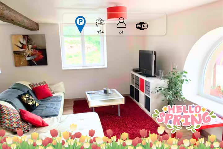 Sous Le Toit De Madeleine- Proche Strasbourg - Molsheim