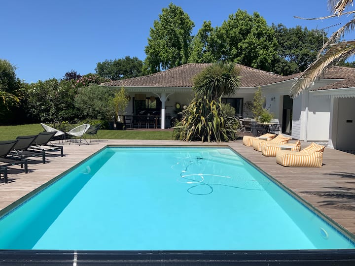 Villa De Luxe Piscine Chauffée Paradis Des Canards - Arcachón