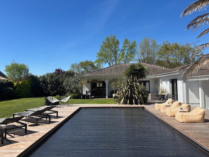 Villa De Luxe Piscine Chauffée Paradis Des Canards - Bassin d'Arcachon