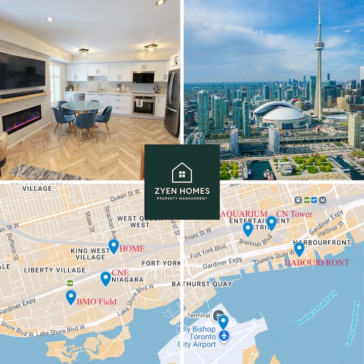 Downtown Toronto Walk Fifa/cne/cn Tower/w Parking - Toronto