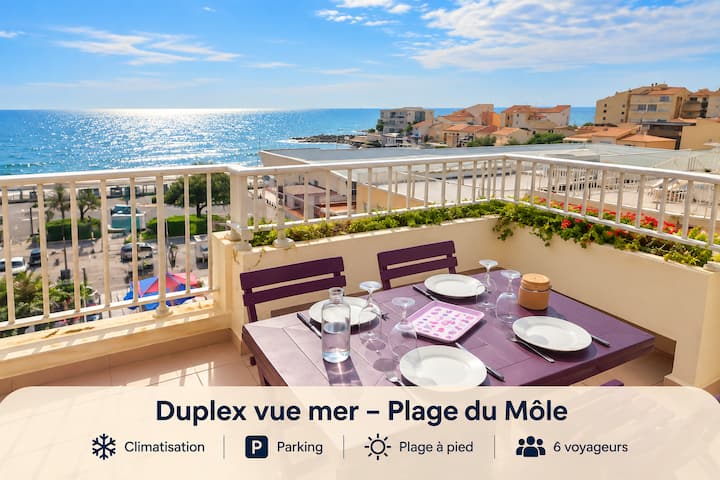 Breathtaking View For This Pretty Air-conditioned 3-room Apartment. - Agde