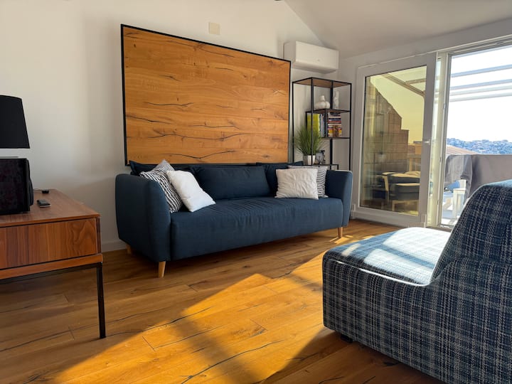 3 Zimmer Whg.,meerblick, Parkpl., 3 Min. Z.strand - Primošten