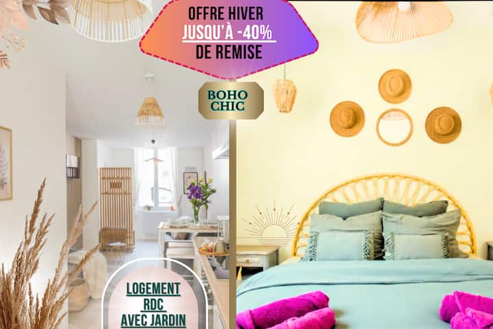 Idéal Pro/couple* Calme*jardin Privé*parking*wifi - Valenciennes