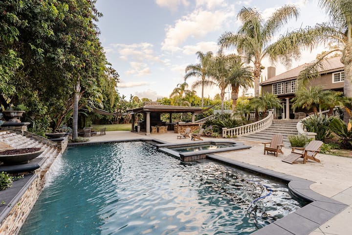 Gatedestate Pool, Spa, Tennis, Acre+ Privateoasis - Orange, CA