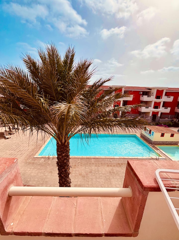 Comfortble 2 Bedroom Apartment With Pool - Cap-Vert
